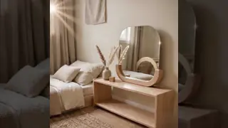 Rounded Edge Acrylic Decor Mirror
