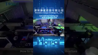 Double-Sided PCB Coating Line with Automatic Turnover & Curing