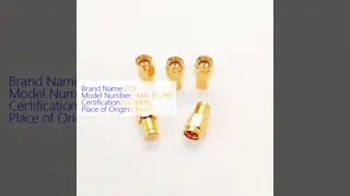 SMA JB2 RF Connector High Performance 18GHz Solution