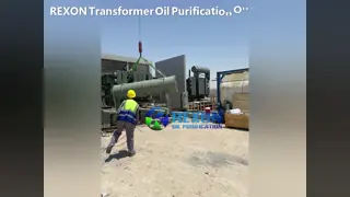 REXON ZYD-100 Double-Stage Vacuum Transformer Oil Purifier Performs Reliably in Iraq