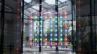 Outdoor IP67 Outdoor LED Grid Screen Multi‑size| Flexible Mesh Display for Building Facade