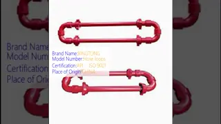 High Pressure Alloy Hose Loops for Oilfield Cementing