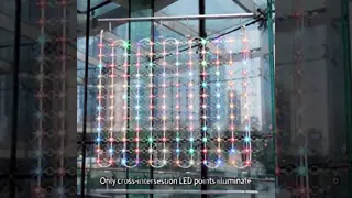 Round 1-LED Outdoor Grid Screen Series