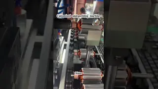 Motor Components Are Precisely Spot Welded with a Custom Spot Welding Machine