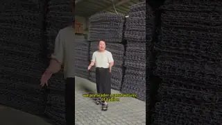 Galvanized Iron Wire Hexagonal PVC Coated Gabion Wall Retaining Wall Mesh 80x100mm
