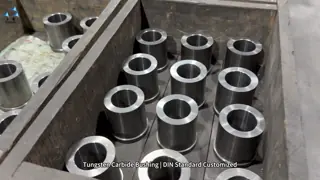 DIN Standard Tungsten Carbide Bushing, Mirror Finish Precision Carbide Sleeve, Wear Resistant Carbid