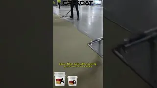 Epoxy floor paint gives you sealed substrate, oil proofing, strengthened structure, and one and done