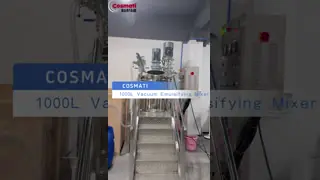 1000L vacuum Emulsifying Mixer