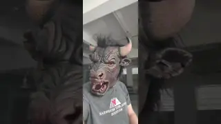 Realistic Bull Demon Latex Mask | Handmade Horror Halloween Cosplay Mask