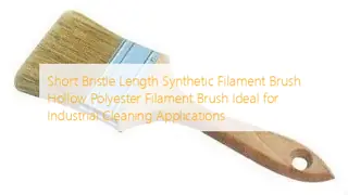Durable Synthetic Filament Brush for Industrial Cleaning