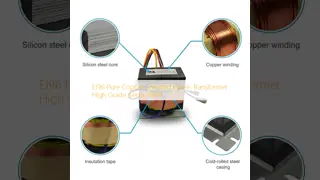 Custom EI96 Power Transformer High Efficiency Industrial Grade