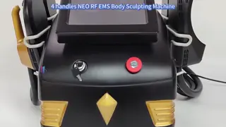 Build Muscle and Burn Fat with 13 Tesla EMS RF Technology