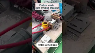Switch Boxes Are Precisely Welded with a Custom Automatic Welding Machine