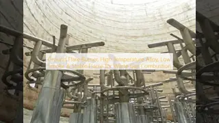 Ground Flare Burner High Efficiency Low Smoke Solution
