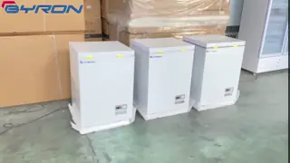 Horizontal freezer refrigerator