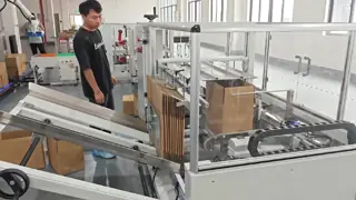 HXP40E Automatic Carton Forming Bottom Sealer