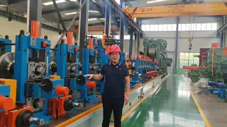 ERW Tube Mill High-frequency Welded Pipe machine for Square rectangular round pipes production