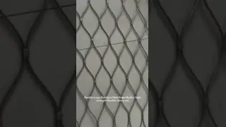 Double Loop Stainless Steel Wire Rope Net