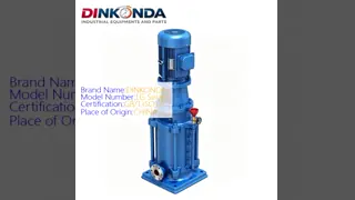 DINKONDA GLOBAL High Efficiency Multi Stage Centrifugal Pump