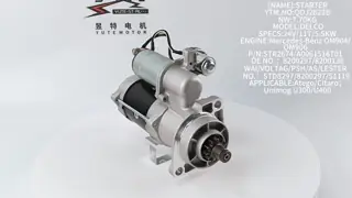 YTM QDJ2821B 24V/11T/5.5kw 29MT Starter Motor for Benz OM904 OM906
