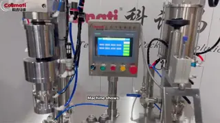 3 in 1 semi-auto aerosol filling machine