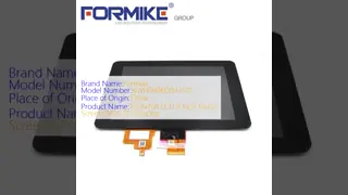 8 Inch 1024x768 LVDS Touch Screen Display Overview