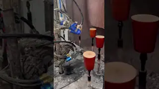 Automated Wooden Table Leg Surface Treatment Solution