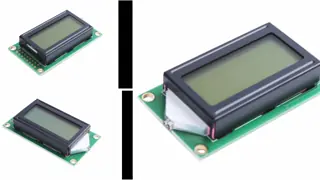 8x2 LCD Module Display Compact Solution for Electronics