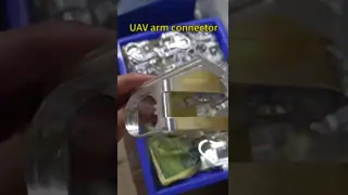 CNC drone parts, drone arm bracket, UAV mount, motor mount bracket, precision drone components
