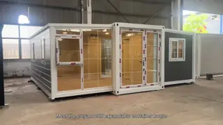 Elegant 20ft Expandable Container House Classic Design