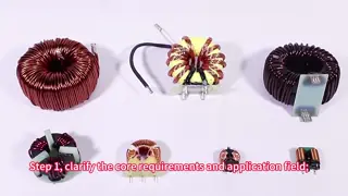 Toroidal Inductor Samples Showcase | Various Custom Toroid Core Inductors For Power Circuits