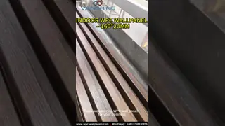 Hollow WPC Fluted Wall Panel
