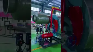 WNS 3-PASS oil gas fired Steam boiler shows.