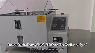 Professional Salt Spray Test Chamber for Corrosion Testing