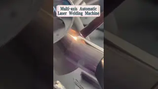 Metal Components Are Precisely Welded with a Multi-Axis Automatic Laser Welding Machine