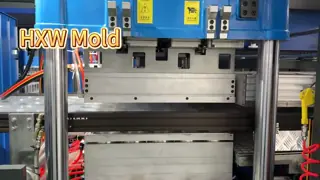 Angled Bowl Thermoforming Mold Trial Testing for Food Packaging Production