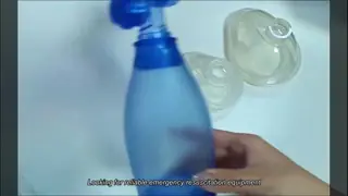 FHY Adult PVC Manual Resuscitator Bag Valve Mask | CE/ISO13485 Certified
