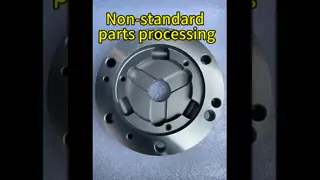 CNC Machining Center Custom Flange Retainer Ring
