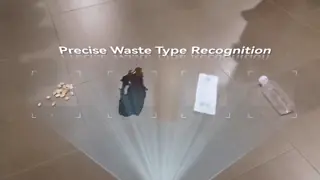 commercial floor scrubber clean robot