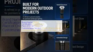 MA32 Mini LED In Ground Light Waterproof Landscape Lighting