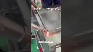 Electrical Control Boxes Are Precisely Welded with Handheld Laser Welding Machine