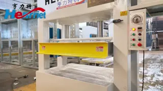 Henrriet  High‑Table Two‑Cylinder Cold Press — Stable Pressing for Composite Panels