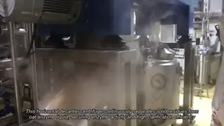 Horizontal Decanter Centrifuge Case: Oat Enzyme Separation