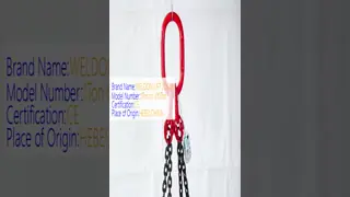 Heavy Duty G80 Chain Sling Industrial Lifting Solution