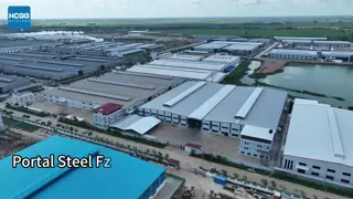 Steel structure factory industrial building