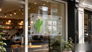 Custom UV Printed Clear Acrylic Business Sign
