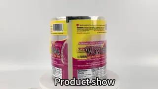 Custom Printed Food Packaging Film Roll for Fresh Snacks