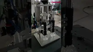 2 heads perfume filling machine