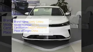 Geely Galaxy A7 EM i 2100km Range Hybrid Sedan Review