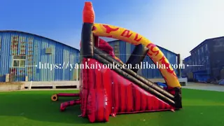 Inflatable Dual Lane Basketball Hoop for Party Rentals